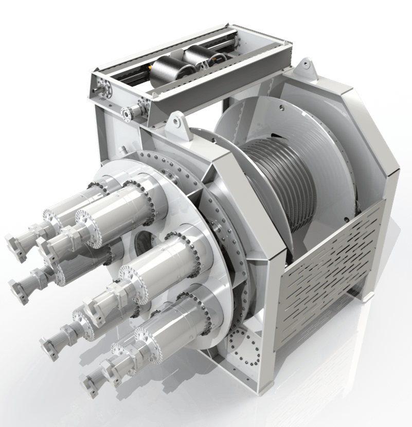 UMS - Main hoist winches and reeler - offshore mining | ADP Group of ...