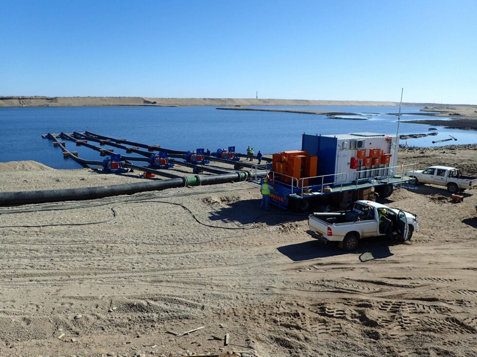 Dewatering Plant with Pontoon Pump Installation | ADP Namibia