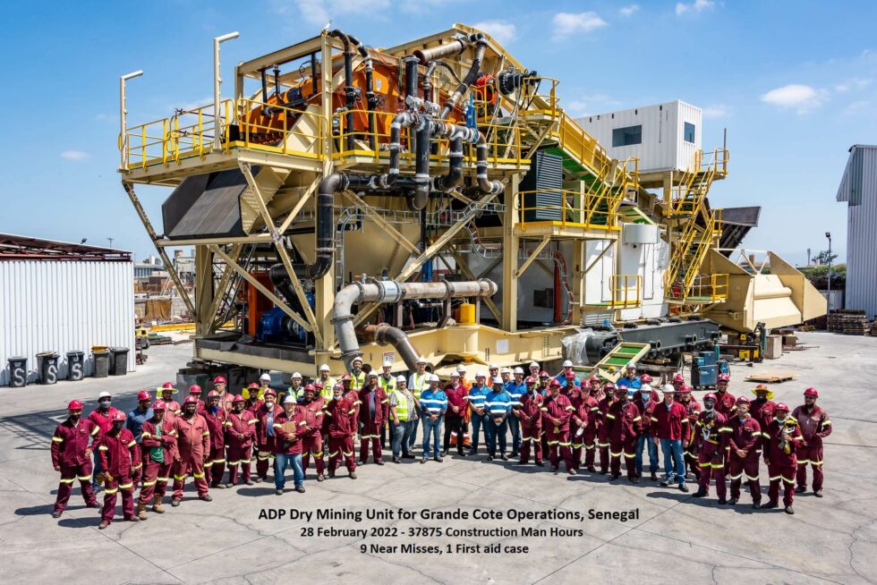 Mobile Dry Mining Unit (track mounted) | ADP Marine & Modular